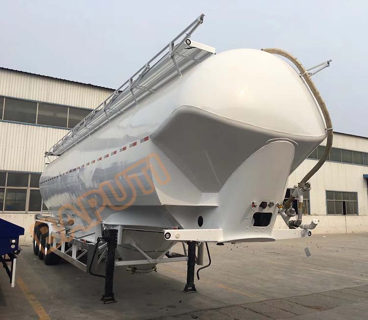 60CBM 30 Ton Flour Tanker Trailer For Sale