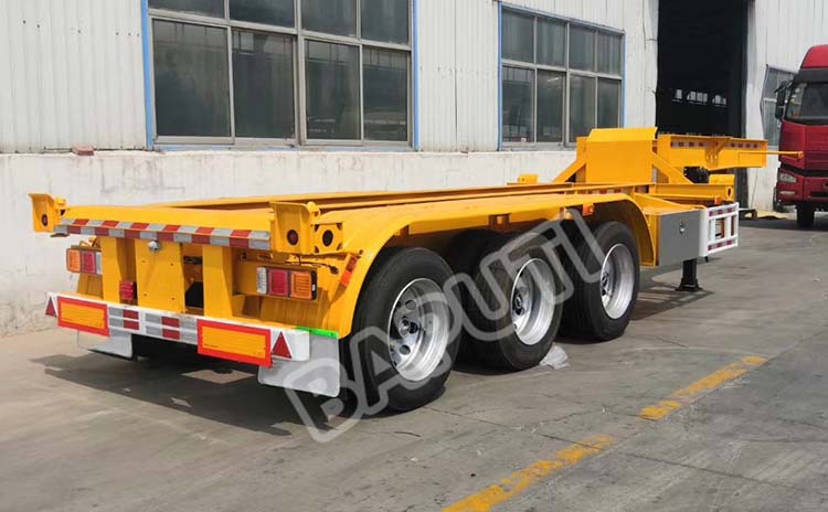 40ft Gooseneck Container Chassis Trailers