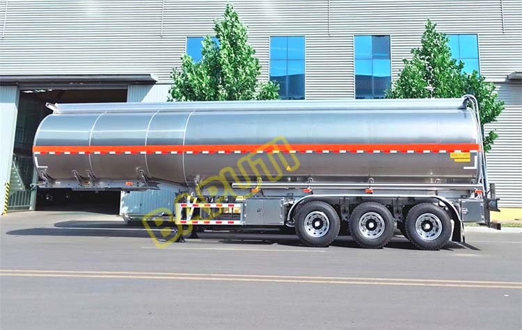 45000 Liters Aluminum Tanker Trailer for Ethanol Spirit