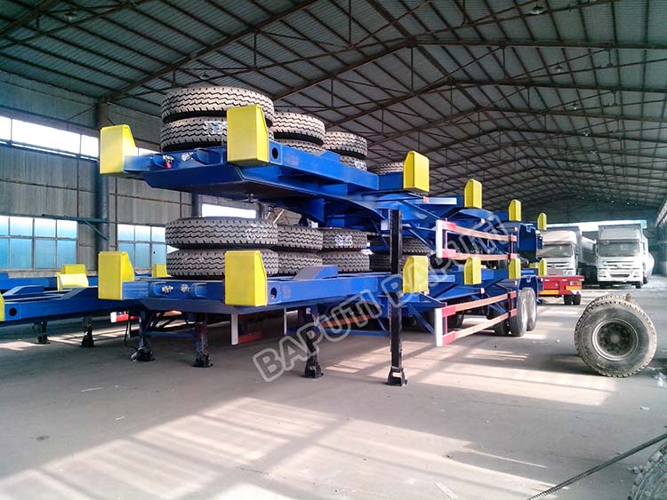 20ft Container Terminal Trailer For Sale