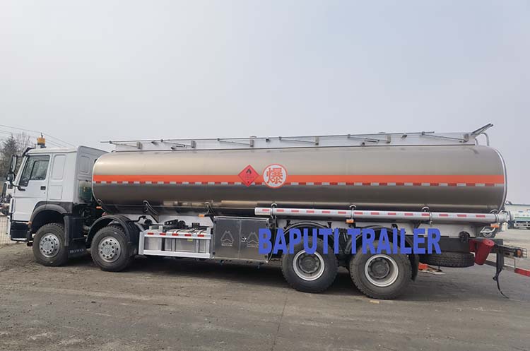 SINOTRUK HOWO 30000 Litres Aluminum Fuel Tanker Truck - Buy fuel tank ...