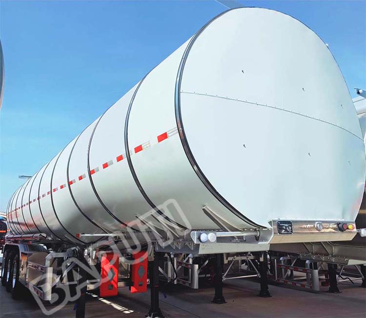 40000 Liters Edible Cooking Oil Tanker Trailer
