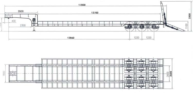 DIFFERENCE BETWEEN A FLATBED TRAILER AND A LOWBED TRAILER - CHINA ...